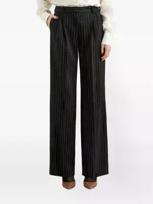 Dolce & Gabbana Pinstripe Wool Trousers
