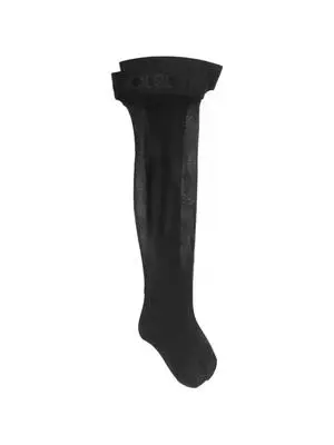 Dolce & Gabbana Hold-up Stockings With Logo