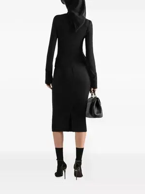 Dolce & Gabbana Stretch Wool Skirt