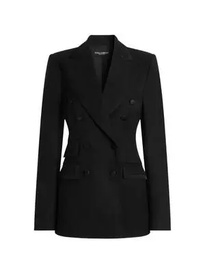 Dolce & Gabbana Turlington Double-breasted Jacket In Bi-stretch Twill