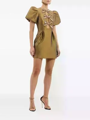 Rebecca Vallance Venus Mini Dress - Gold