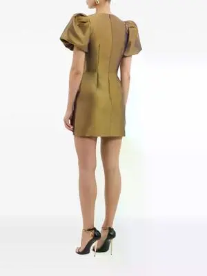 Rebecca Vallance Venus Mini Dress - Gold