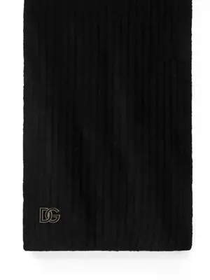 Dolce & Gabbana English Rib Knit Scarf
