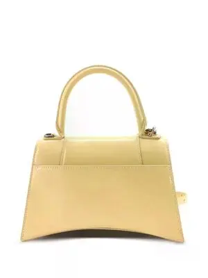 Balenciaga Hourglass Top Handle Bag Leather Small Satchel