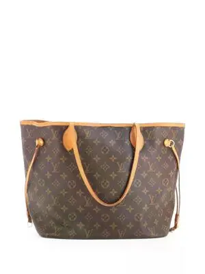 LOUIS VUITTON Neverfull Monogram Canvas Mm Tote Bag - Brown