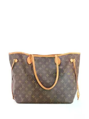 LOUIS VUITTON Neverfull Monogram Canvas Mm Tote Bag - Brown