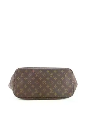 LOUIS VUITTON Neverfull Monogram Canvas Mm Tote Bag - Brown