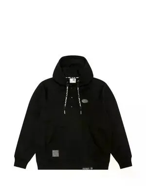 AAPE BY *A BATHING APE Moonface Logo Hoodie - Black