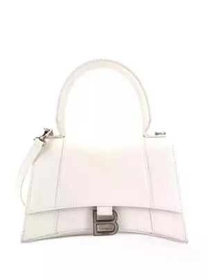 Balenciaga Balenciaga Hourglass Top Handle Bag White