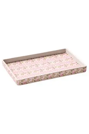 LoveShackFancy Evaline Porcelain Fragrance Tray - Pink Macaroon