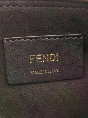 Fendi Zucca Canvas Satchel - Brown