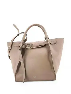 Celine Big Bag Grained Calfskin Small Satchel - Brown