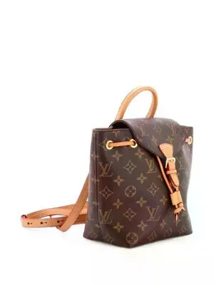 LOUIS VUITTON Montsouris Nm Monogram Canvas Bb Backpack