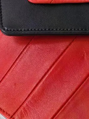 Saint Laurent Gaby Envelope Satchel Vertical Quilted Leather Shoulder Bag