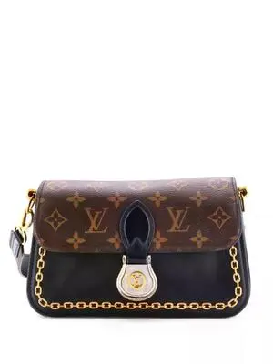 LOUIS VUITTON Neo Saint Cloud Monogram Canvas And Leather Shoulder Bag