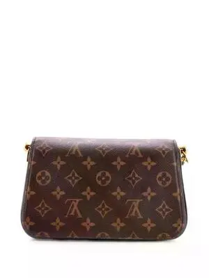 LOUIS VUITTON Neo Saint Cloud Monogram Canvas And Leather Shoulder Bag