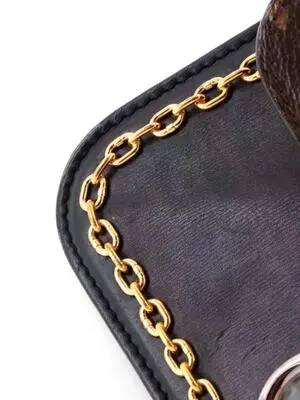 LOUIS VUITTON Neo Saint Cloud Monogram Canvas And Leather Shoulder Bag