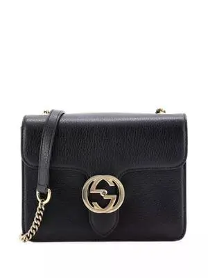 Gucci Interlocking Leather Shoulder Bag