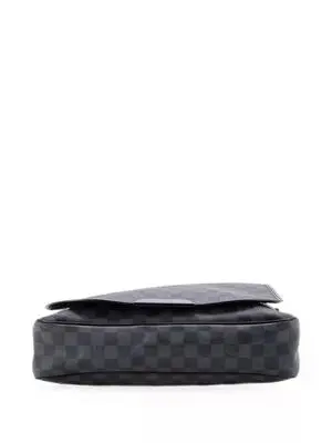 LOUIS VUITTON Daniel Messenger Bag Damier Graphite Mm Crossbody Bag - Black