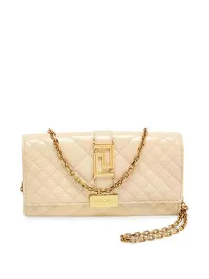 Versace Greca Goddess Quilted Clutch Bag