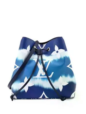 LOUIS VUITTON Monogram Giant Mm Bucket Bag - Blue