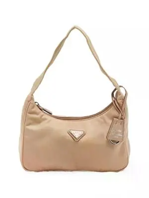 Prada Re-edition 2000 Shoulder Bag - Neutrals
