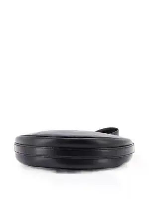 Prada Arque Half Moon Leather Small Hobo Bag