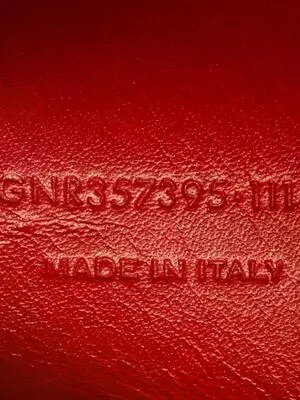Saint Laurent 2016 Small Cabas Tote Bag - Red