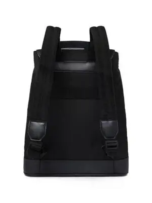Montblanc Logo-plaque Foldover-top Canvas Large Backpack