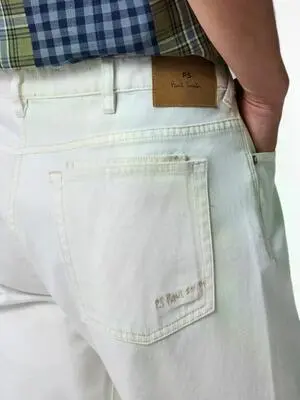 Paul Smith Logo Embroidered Jeans