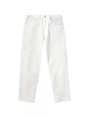 Paul Smith Logo Embroidered Jeans - White