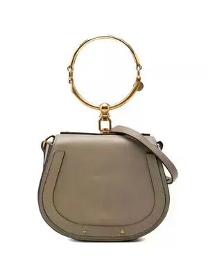 Chloé Leather Nile Bracelet Satchel - Brown