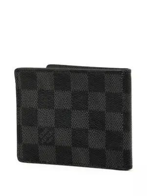 LOUIS VUITTON 2018 Damier Graphite Pince Card Holder