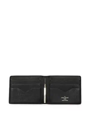 LOUIS VUITTON 2018 Damier Graphite Pince Card Holder