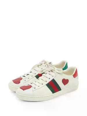 Gucci Ace Heart-detail Sneakers