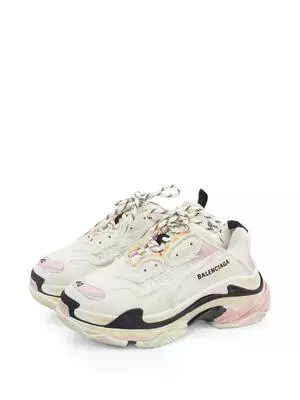 Balenciaga Triple S Distressed Sneakers