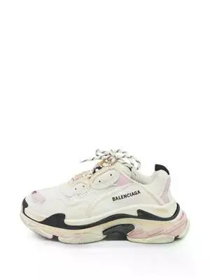Balenciaga Triple S Distressed Sneakers