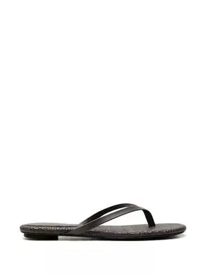 ST. AGNI Woven Leather Sandals