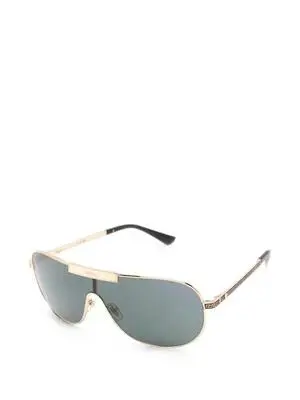 Versace Greca Flow Mask Pilot-frame Sunglasses