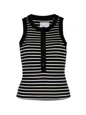 Citizens Of Humanity Caralyn Striped Tank Top - Black