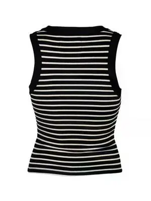 Citizens Of Humanity Caralyn Striped Tank Top - Black
