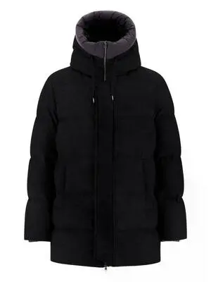 Herno Zip-fastening Hooded Jacket - Black