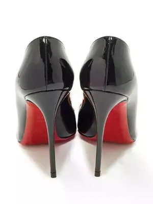 CHRISTIAN LOUBOUTIN Pigalle Follies Pointed-toe Pumps - Black