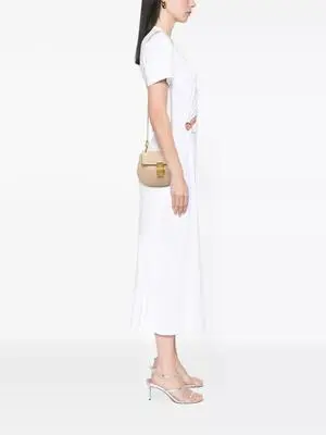 Chloé 2015 Mini Grained Lambskin Drew Crossbody Bag - Neutrals