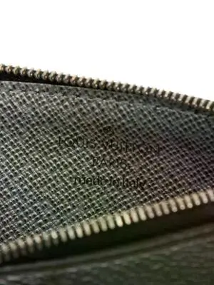 LOUIS VUITTON 2021-2026 Monogram Eclipse Reverse Taigarama Coin Card Holder