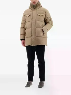 Herno Hooded Jacket - Neutrals