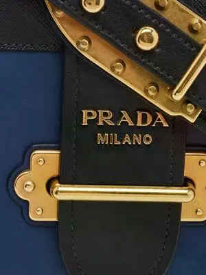 Prada Cahier Logo-lettering Shoulder Bag