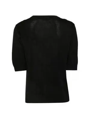 Dice Kayek Sequin-embellished Wool Top
