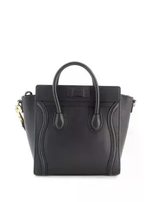 Celine Luggage Bag Smooth Leather Nano Crossbody Bag