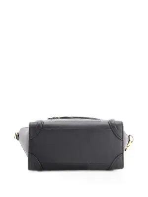 Celine Luggage Bag Smooth Leather Nano Crossbody Bag